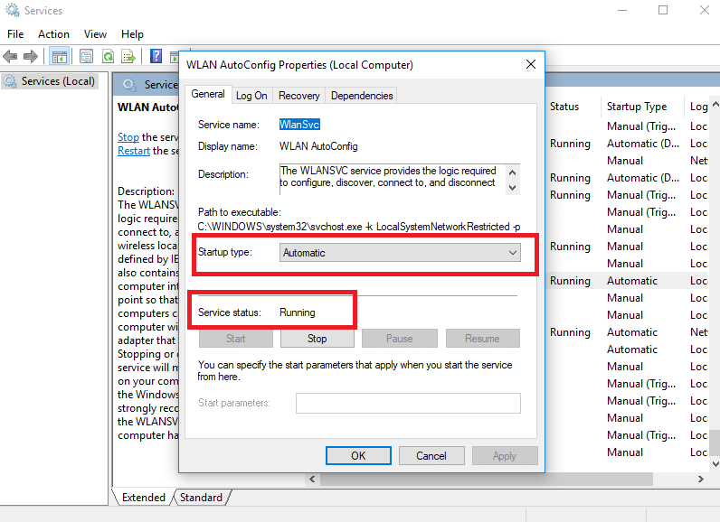 Wifi Doesn't Have a Valid IP Configuration - Driver Support