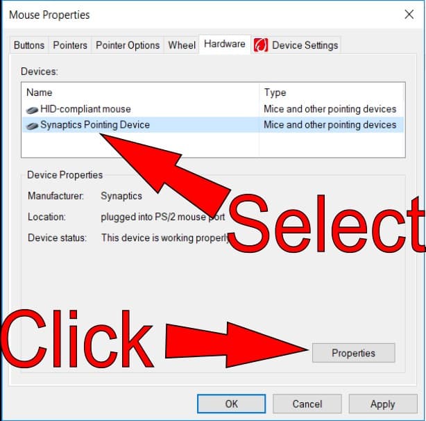 Advanced Touchpad Functionality Not Working